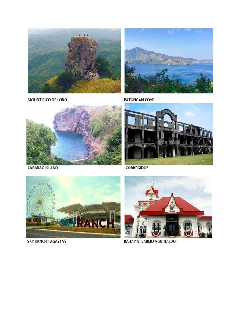 Cavite Landmarks | PDF