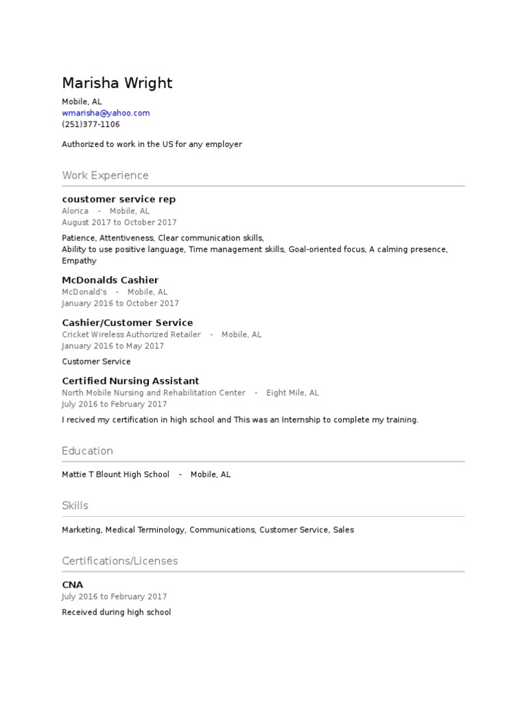 Marisha Wright | PDF