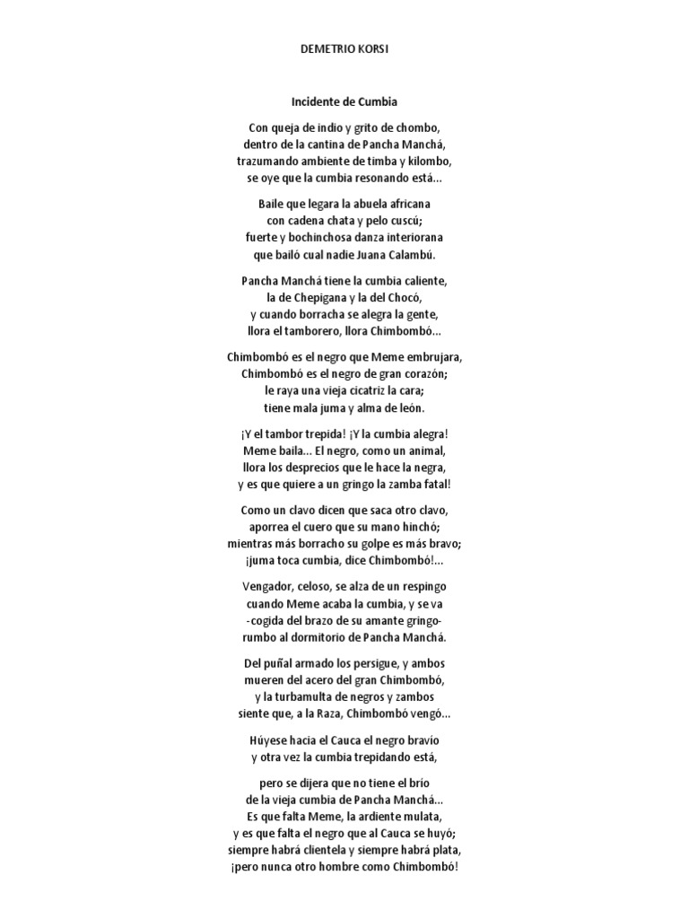 Demetrio Korsi | PDF