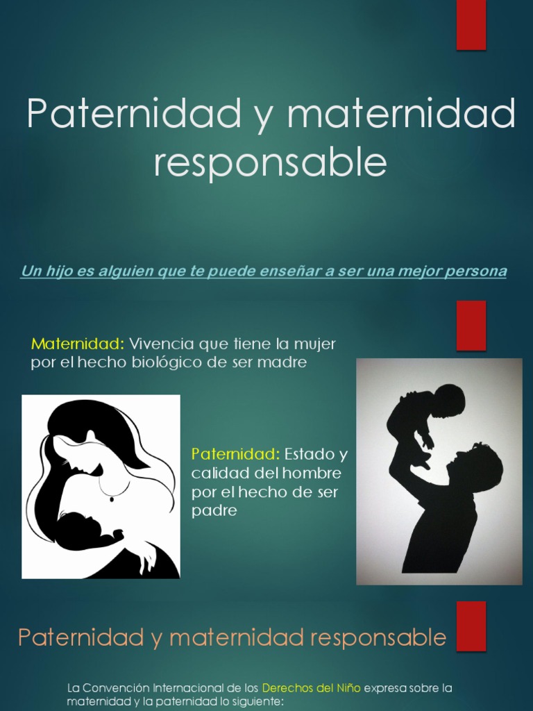 Paternidad y Maternidad Responsable | Instituciones sociales | Sociedad