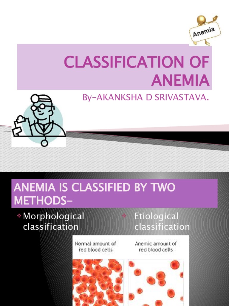 Classification of Anemia | PDF | Anemia | Red Blood Cell