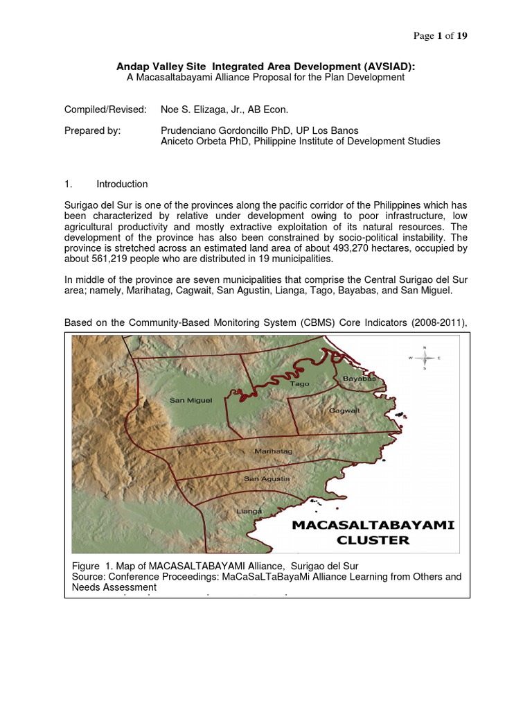 Andap Valley Development Proposal | PDF | Nature