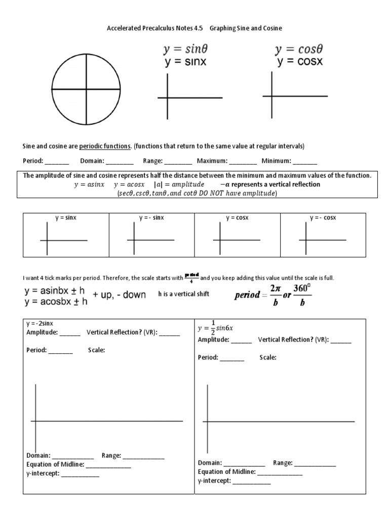 Represents A Vertical Reflection | PDF | Trigonometric Functions ...