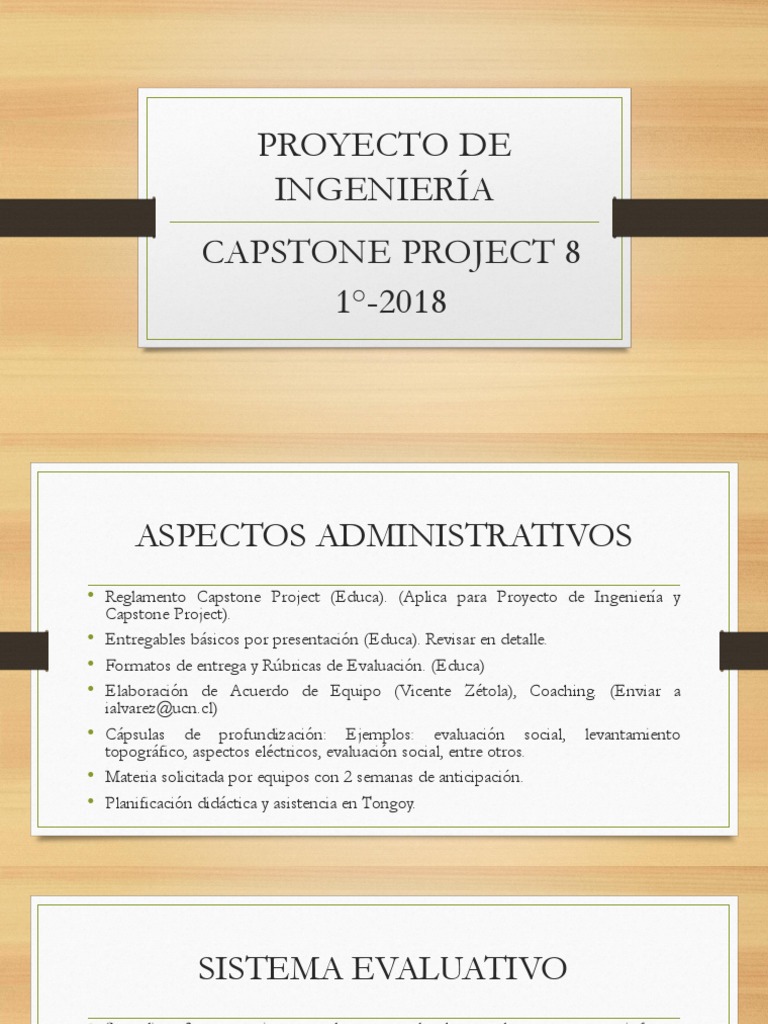 Introduccion Proyecto de Ingenieria y Capstone 8 | PDF | Alcantarillado | Topografía