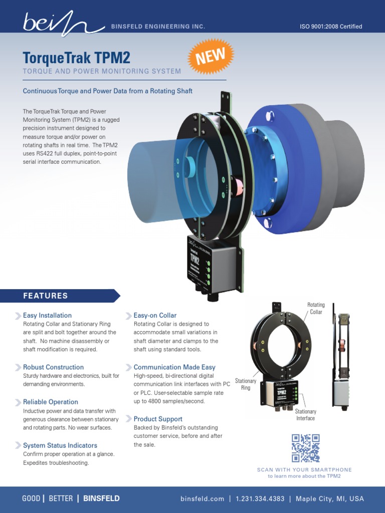 Torquetrak TPM: Torque and Power Monitoring System | PDF | Electronic ...