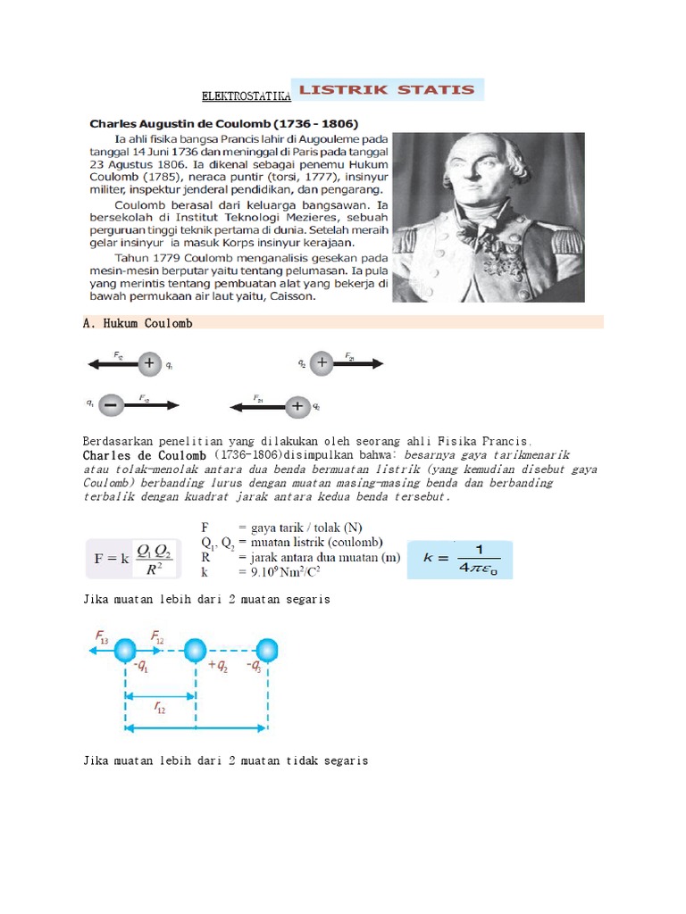 Modul Listrik Statis | PDF