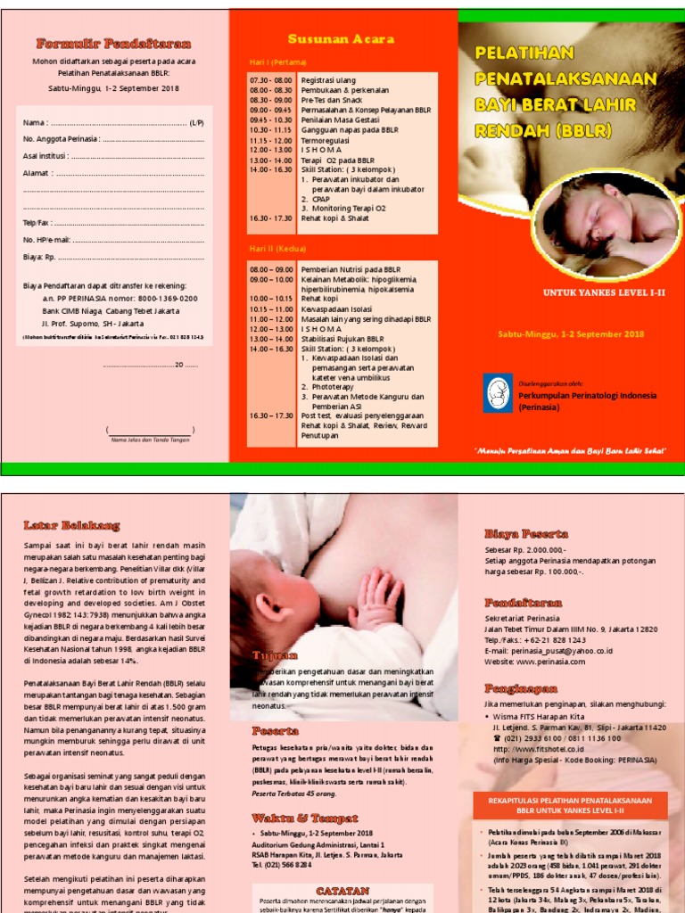 Brosur BBLR Sept 2018 PDF | PDF