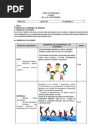 Sesion de Aprendizaje de Futbol TECNICAS FUNDAMENTOS | PDF | Educación ...