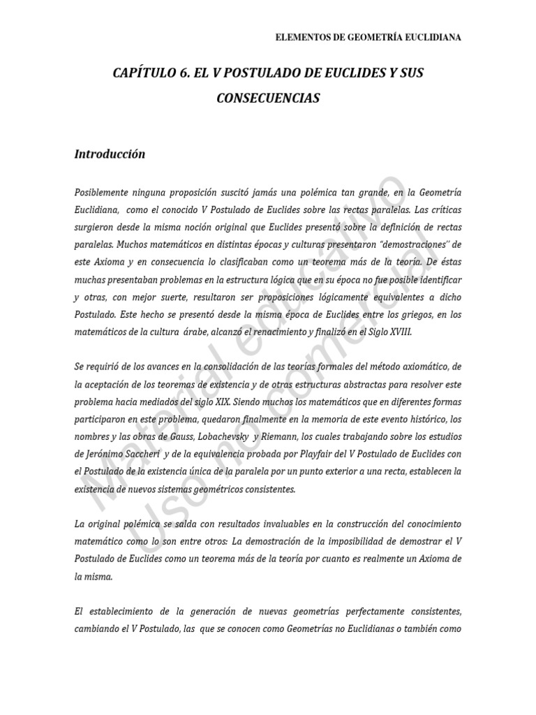 Geometria Euclidiana 1 Pdf Pdf Triángulo Geometría