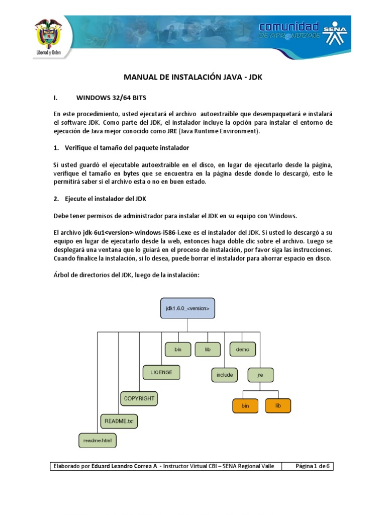 Manual Instalacion Java | PDF | Java (lenguaje de programación ...