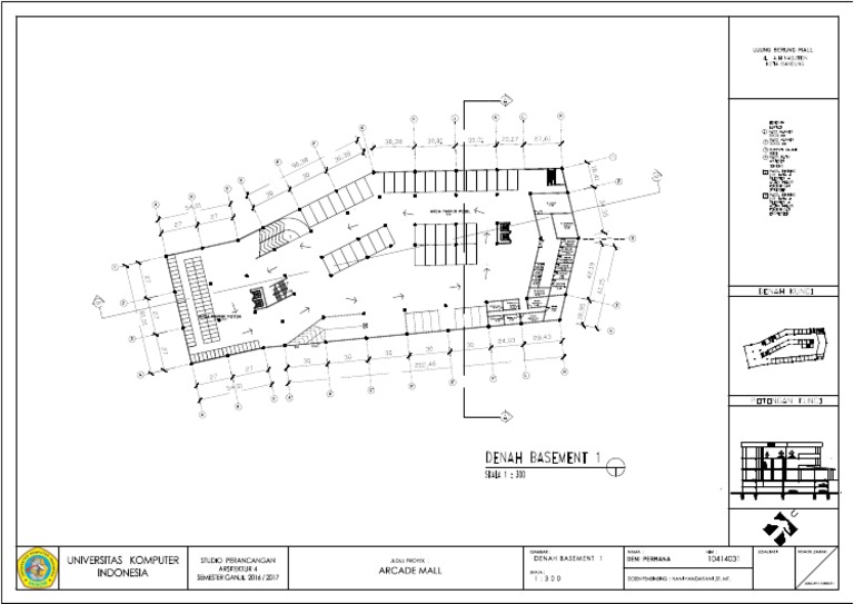 Denah Basement 1