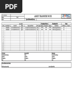 Sample Asset Handover Form | PDF | Government | Business