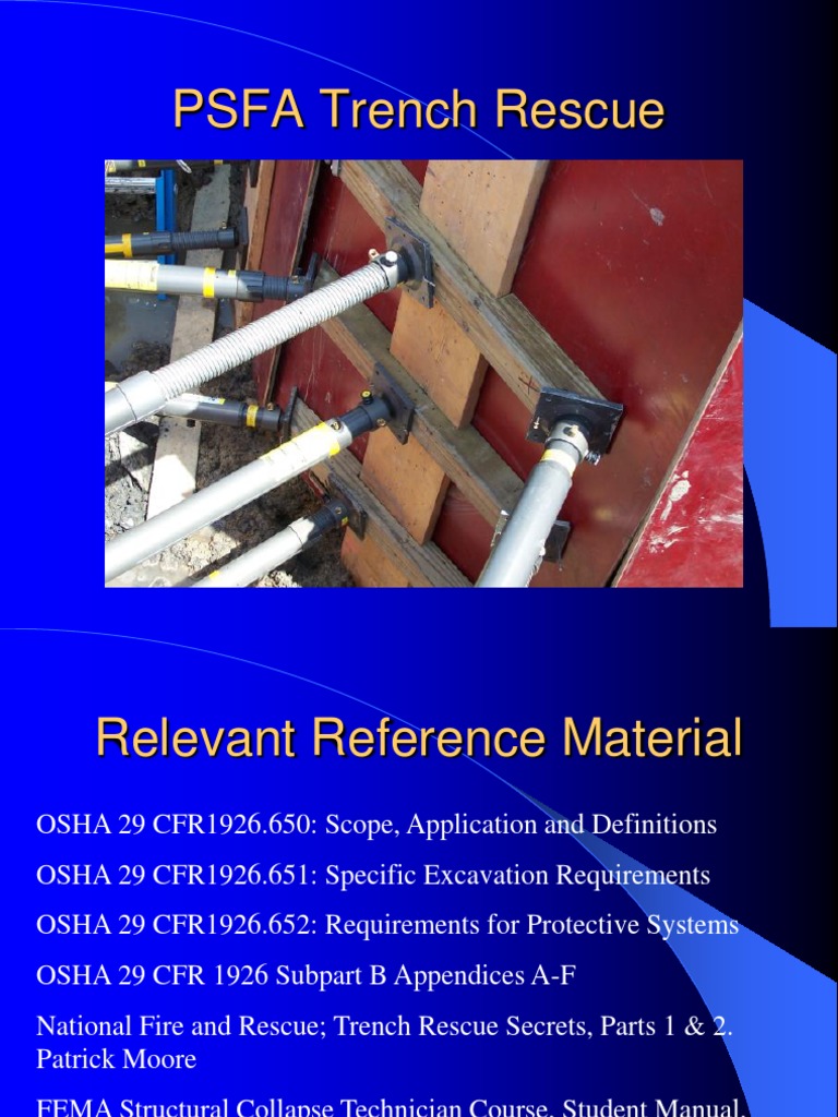 Psfa Trench | PDF | Soil | Nature