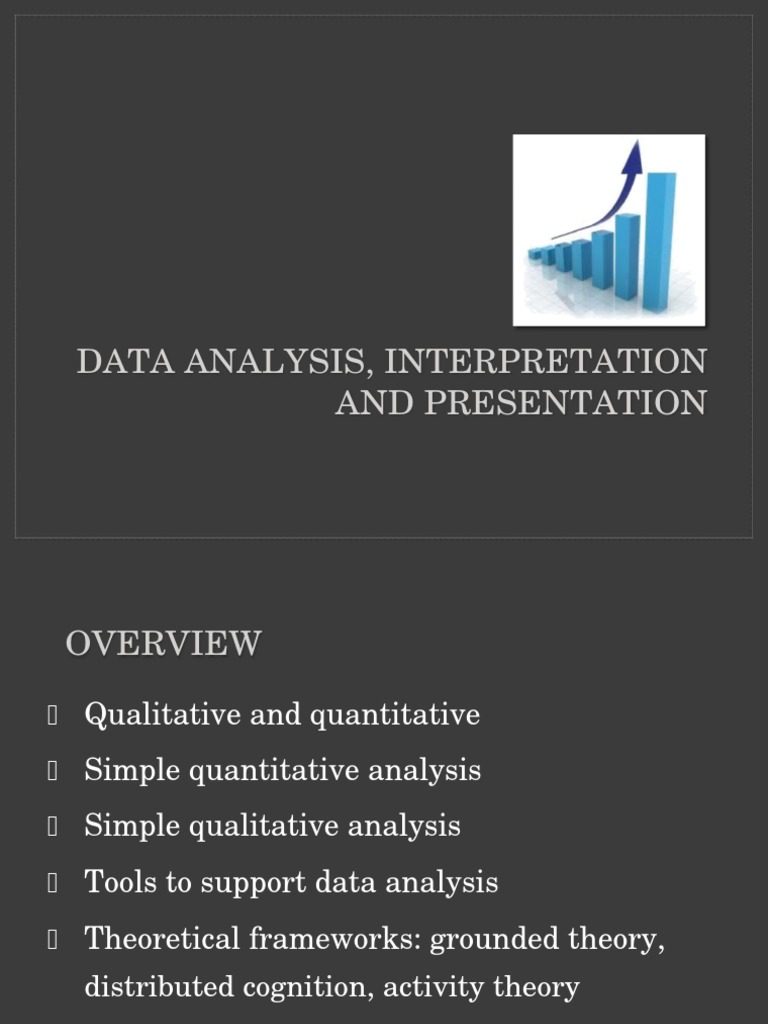 Data Analysis, Interpretation and Presentation | Download Free PDF ...