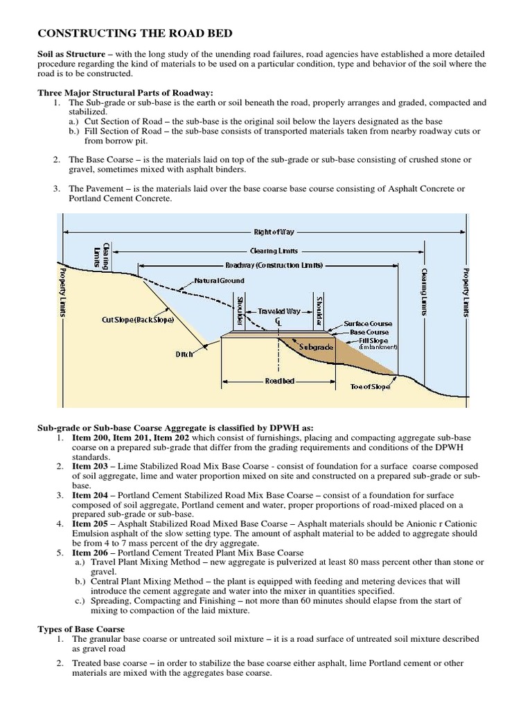 2 Constructing The Roadbed WTH Assignments PDF | PDF | Road ...