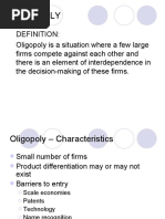 Chamberlin Model Summary | PDF | Oligopoly | Economic Equilibrium