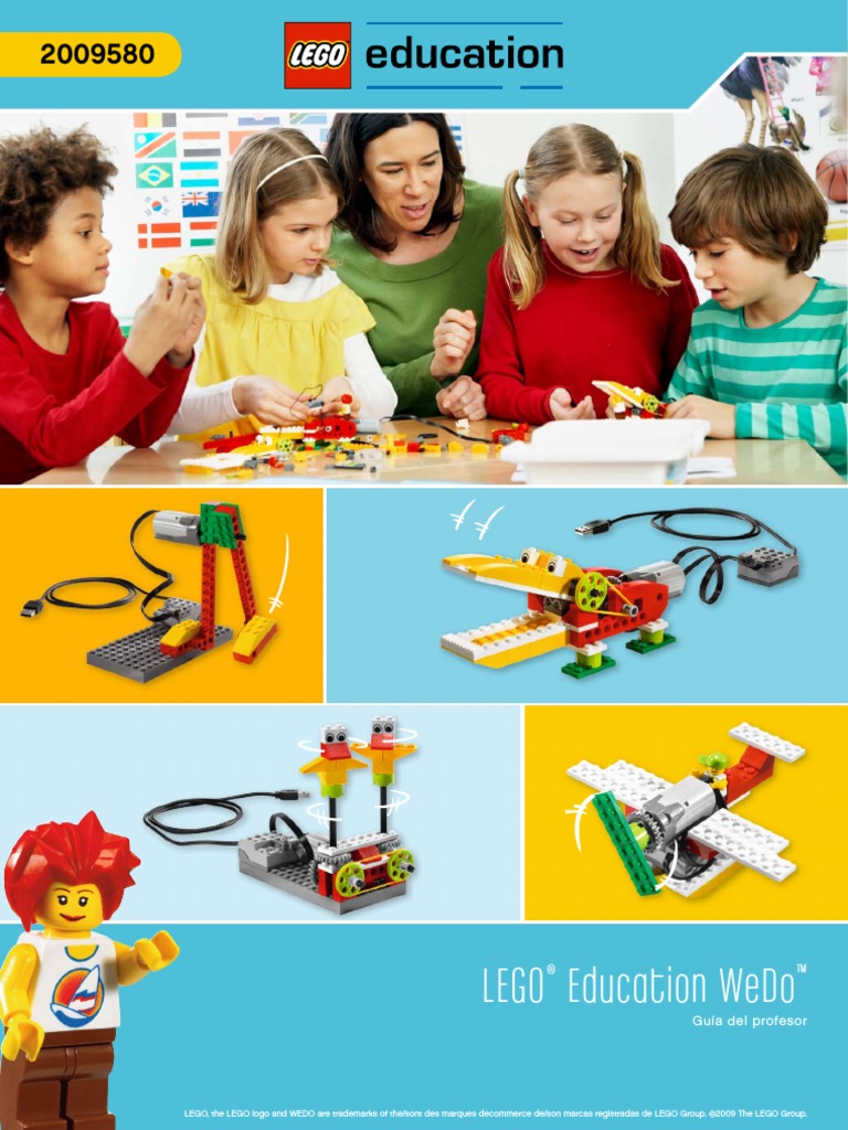 LEGO Education WeDo Teacher's Guide PDF | PDF | Gear | Point And Click