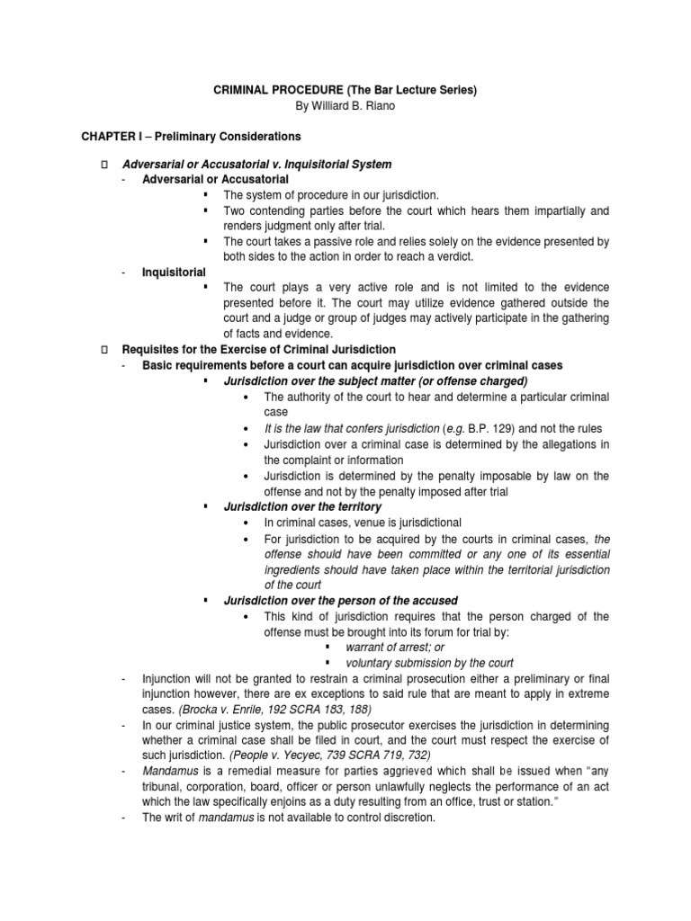Adversarial or Accusatorial v. Inquisitorial System | PDF | Prosecutor ...