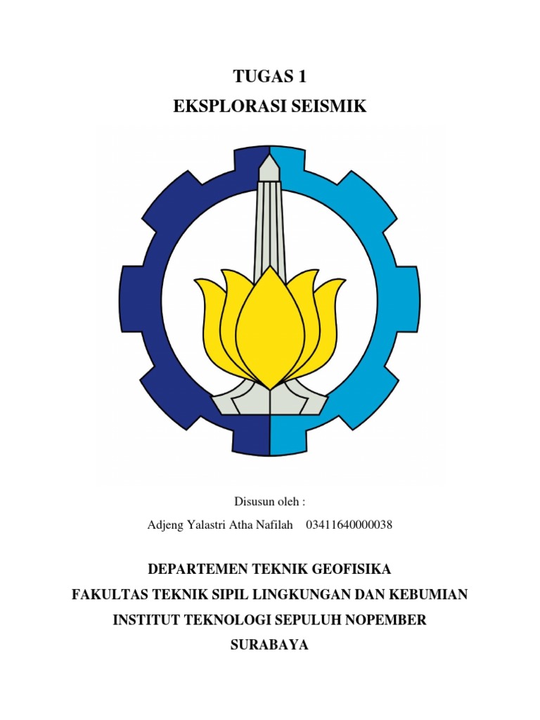 Adjeng Yalastri Atha Nafilah - Tugas 1 - Seismik | PDF