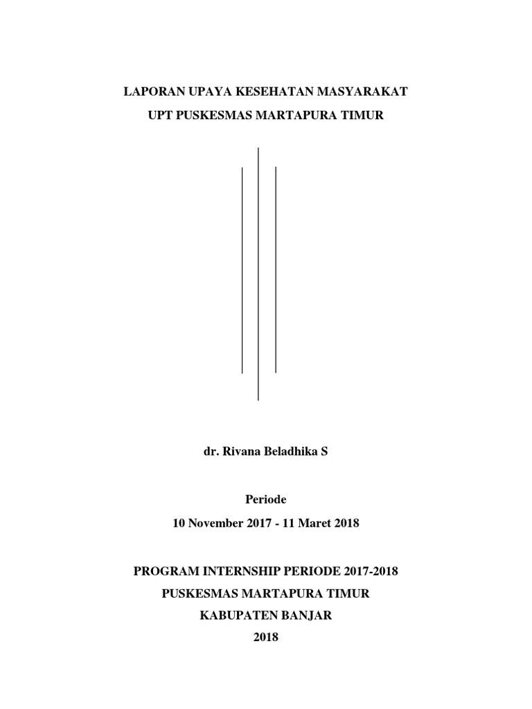 Cover Laporan Ukm | PDF