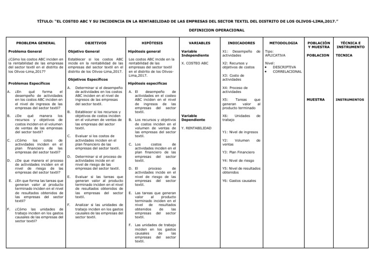 Matriz en Blanco | PDF | Economias | Business