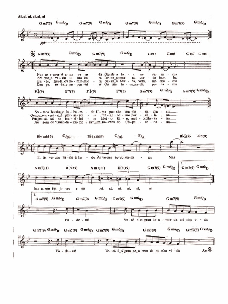Ai, Ai, Ai, Ai, Ai, Ai - Ivan Lins | PDF