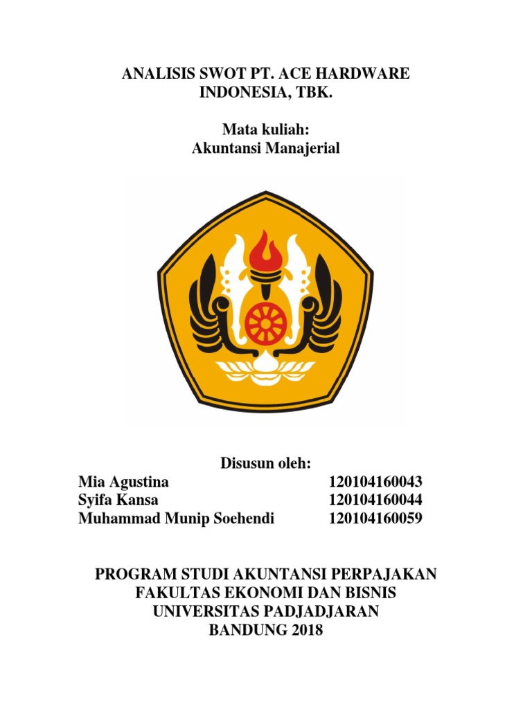 Analisis Swot PT Ace Hardware | PDF