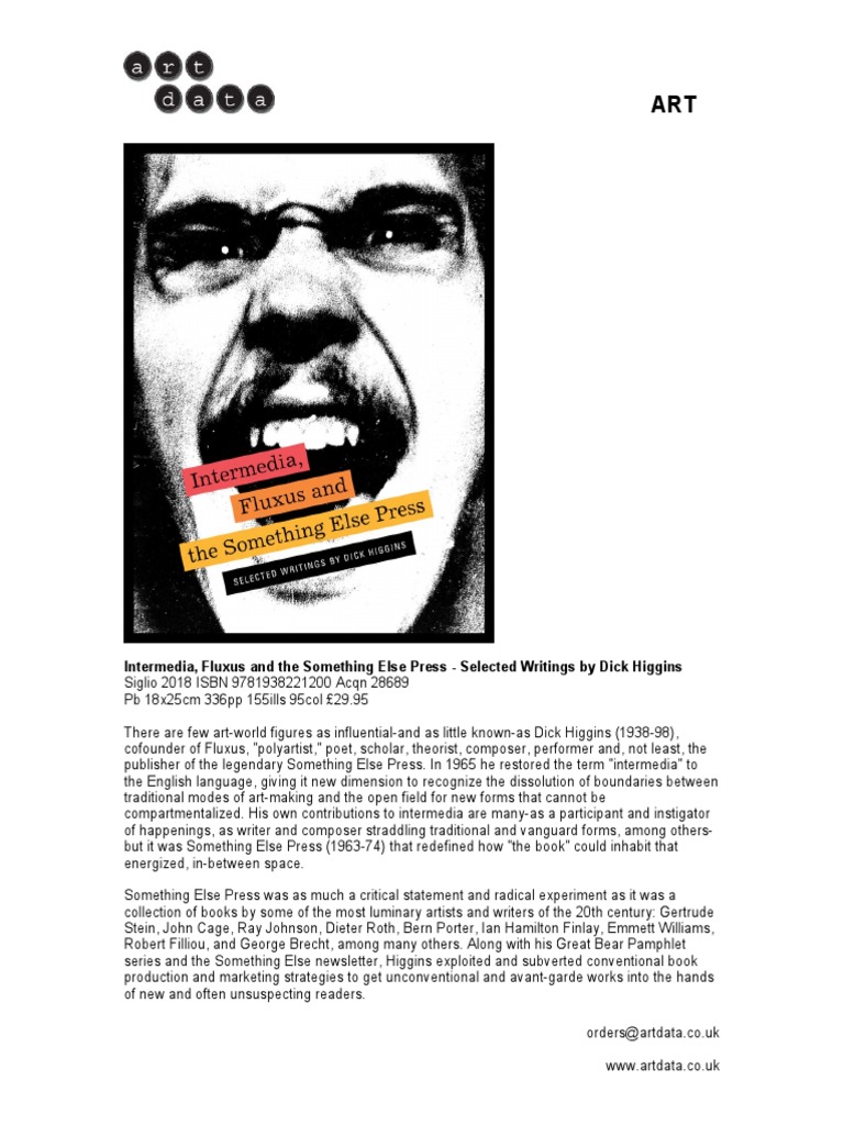 Intermedia Fluxus and The Something Else Press | PDF