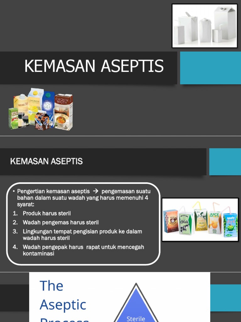 KULIAH 11 Kemasan Aseptis-rev-RSKY | PDF