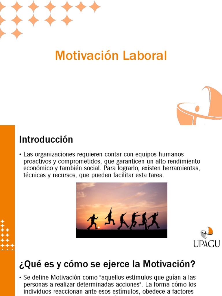 Motivación Laboral PPT PDF | PDF | Motivación | Motivacional