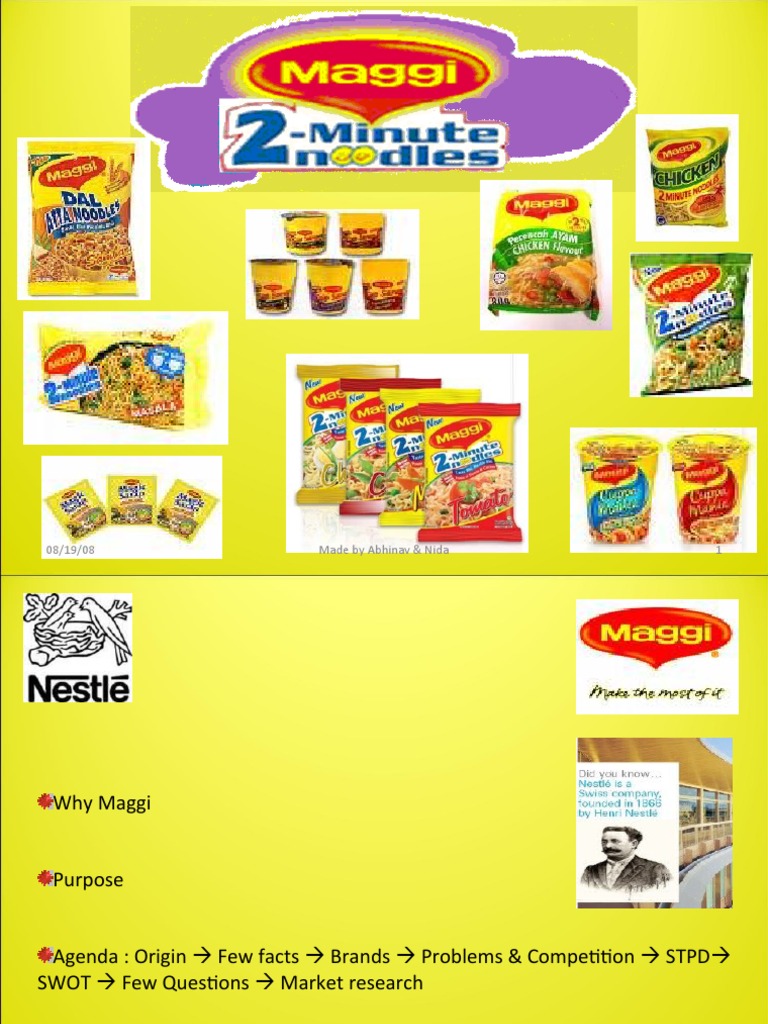 Maggi: Origin, Market, and SWOT Analysis | PDF | Business | Nestlé