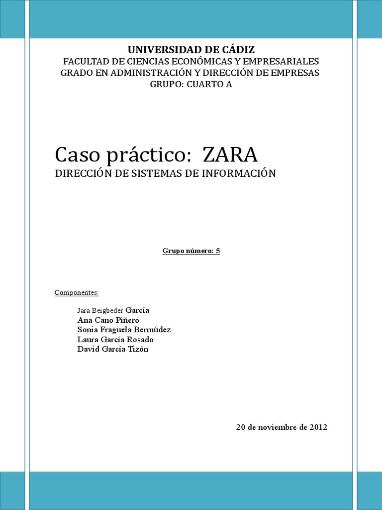 Caso ZARA | PDF