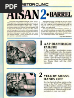 Aisan Carburetor Repair Guide | PDF | Carburetor | Throttle