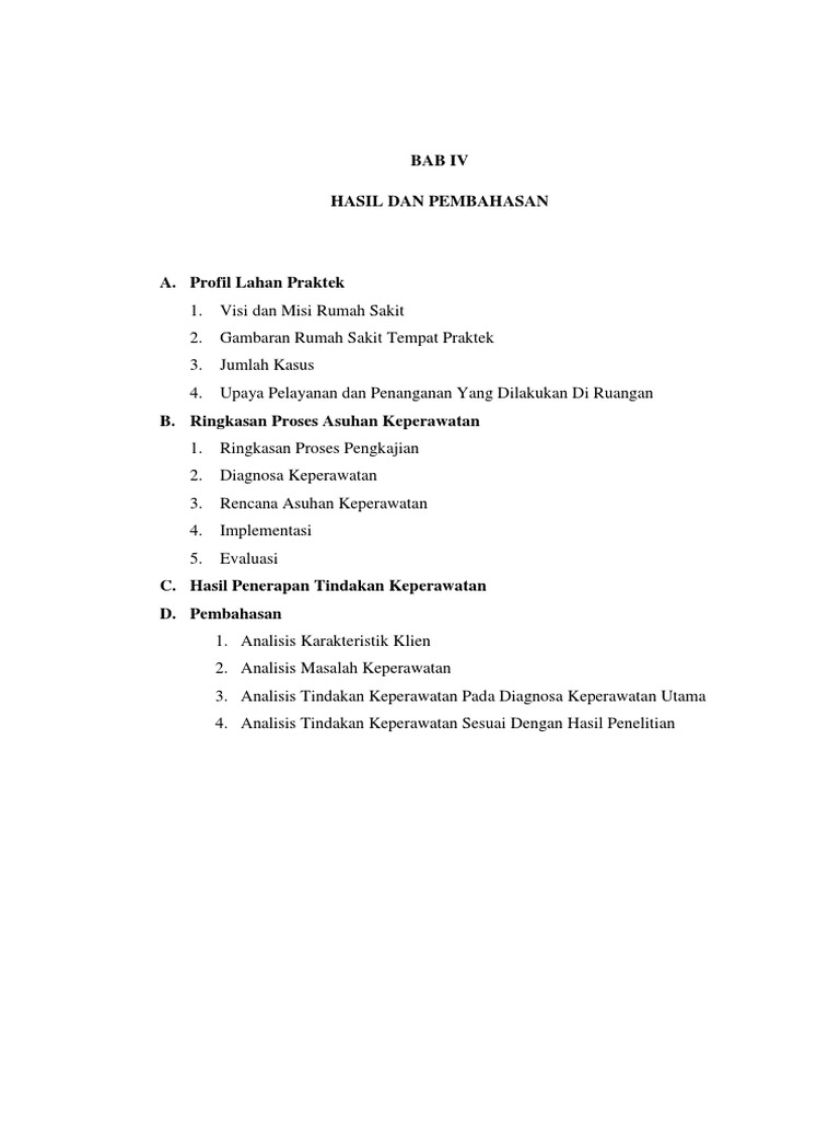 Draft BAB IV | PDF | Career & Growth