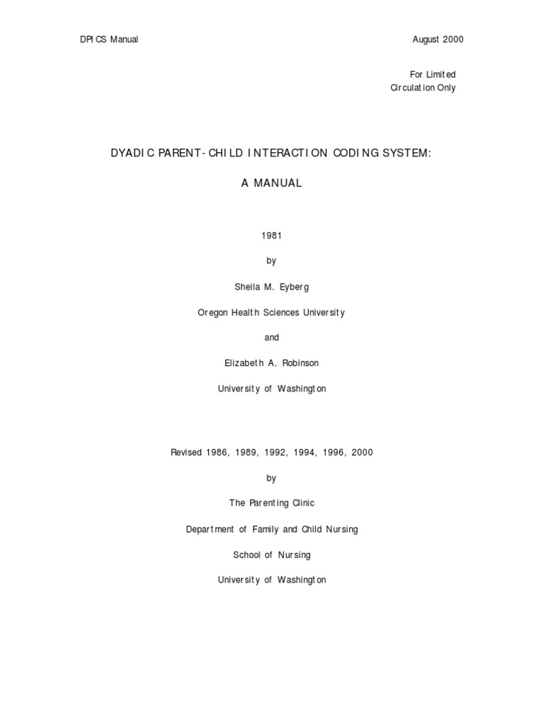 Dpics Manual | PDF | Validity (Statistics) | Psychology