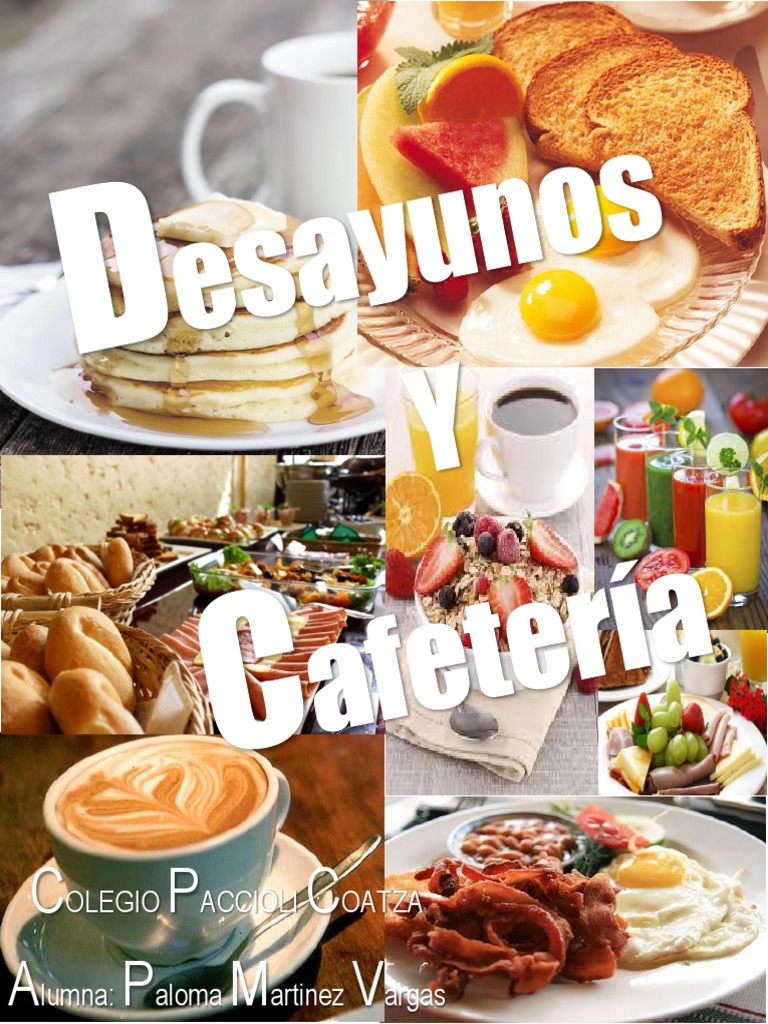 Desayunos y Cafeteria | PDF | pesto | Tortita