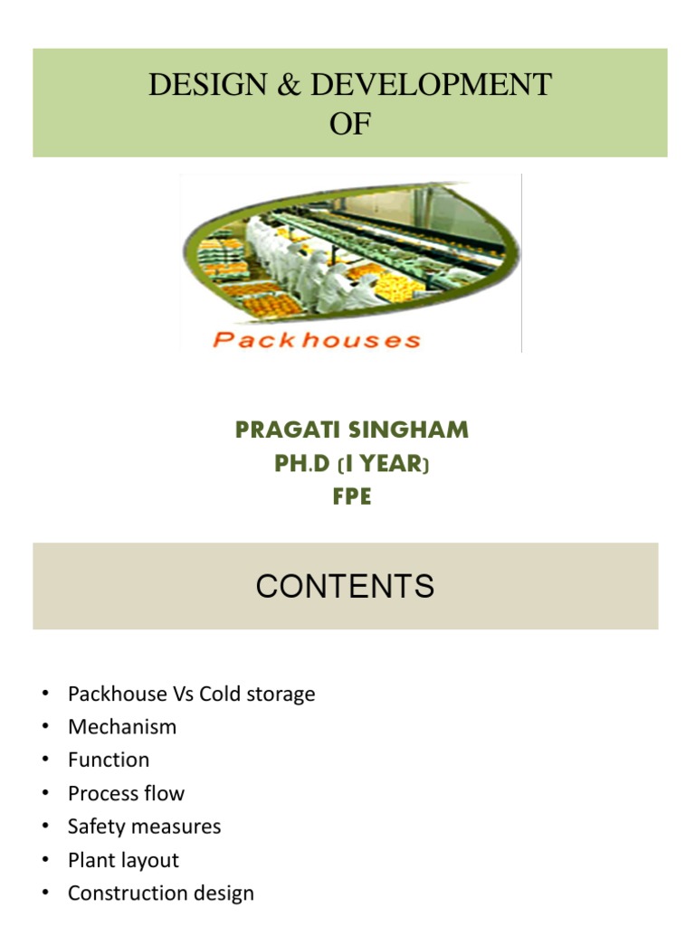 Pack House Design | PDF | Air Conditioning | Pallet