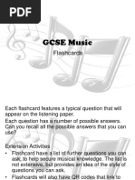 GCSE Music Vocabulary Guide | PDF | Chord (Music) | Song Structure