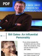 Presentation Bill Gates | PDF | Leadership | Creativity