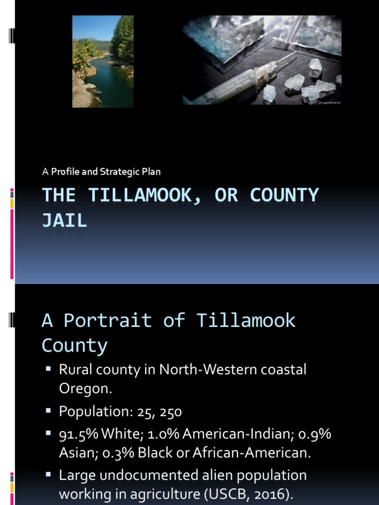 The Tillamook, or County Jail: A Profile and Strategic Plan | PDF ...