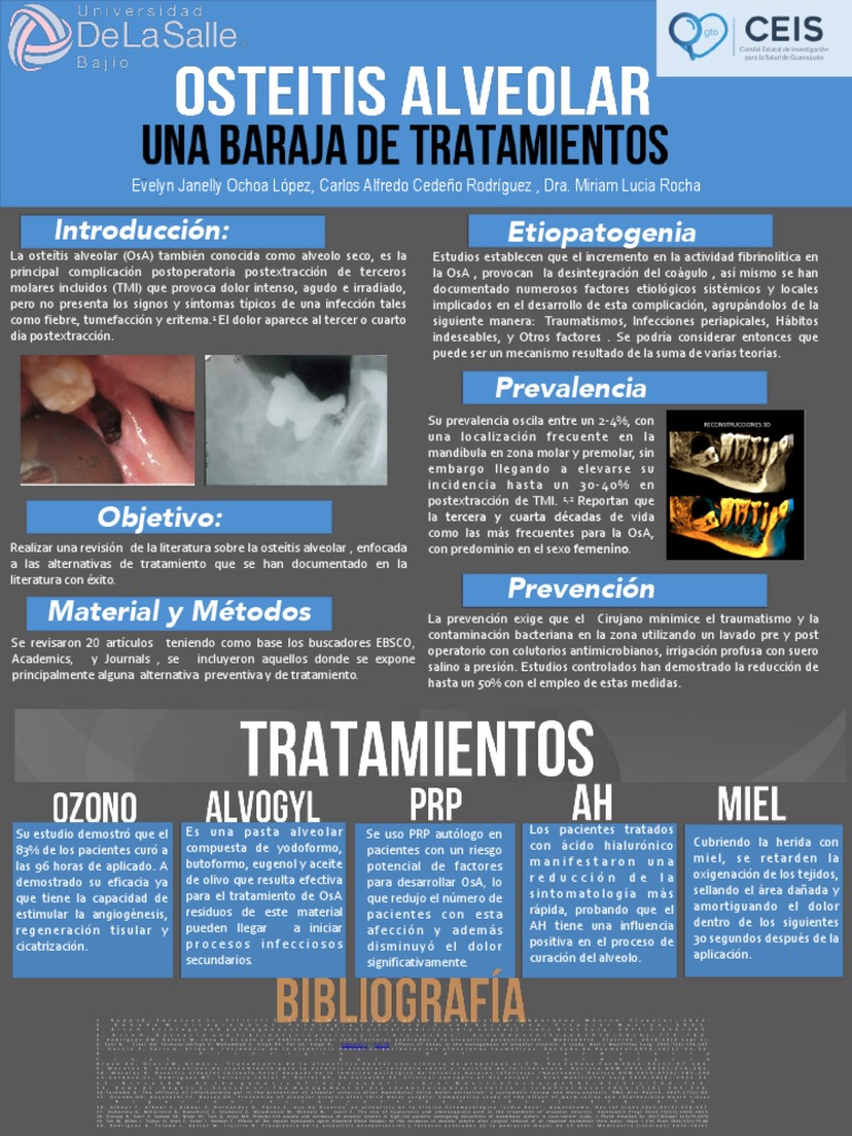 Osteitis Alveolar - Alveolitis | PDF | Herida | Epidemiología