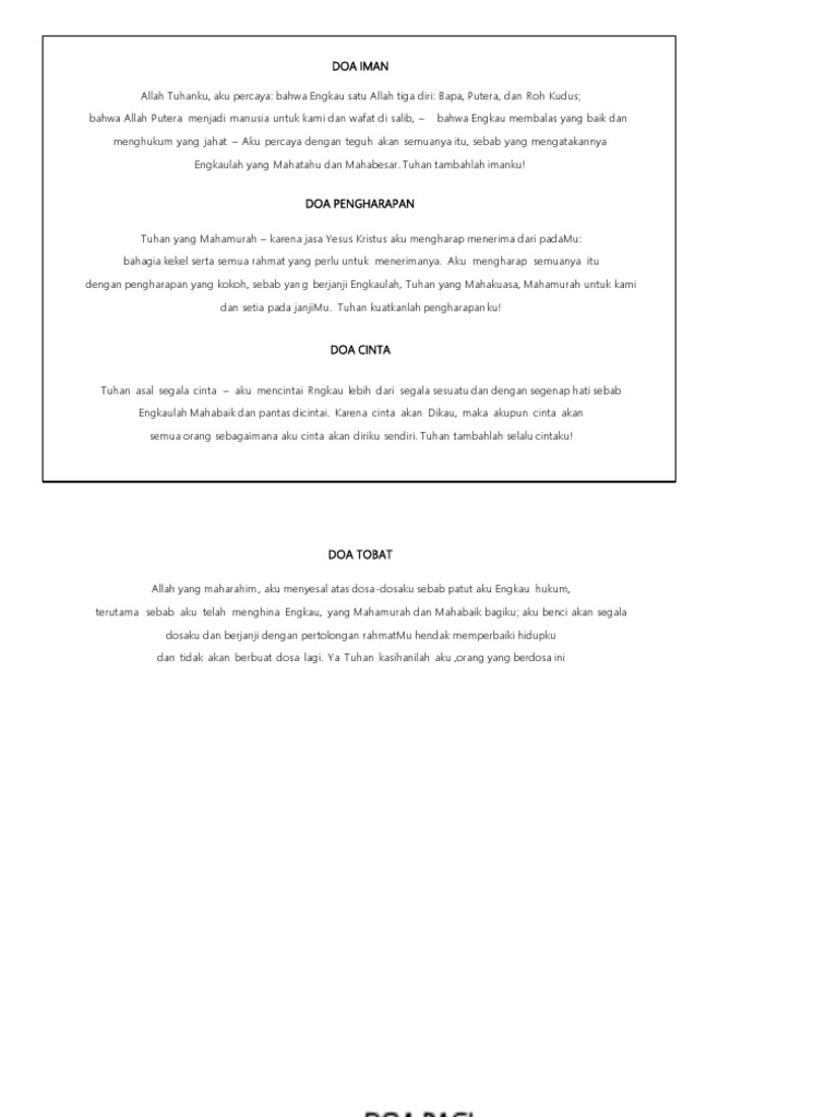 Doa Iman | PDF