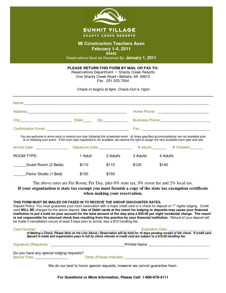 Shanty Res Form | Download Free PDF | Credit Card | Cheque