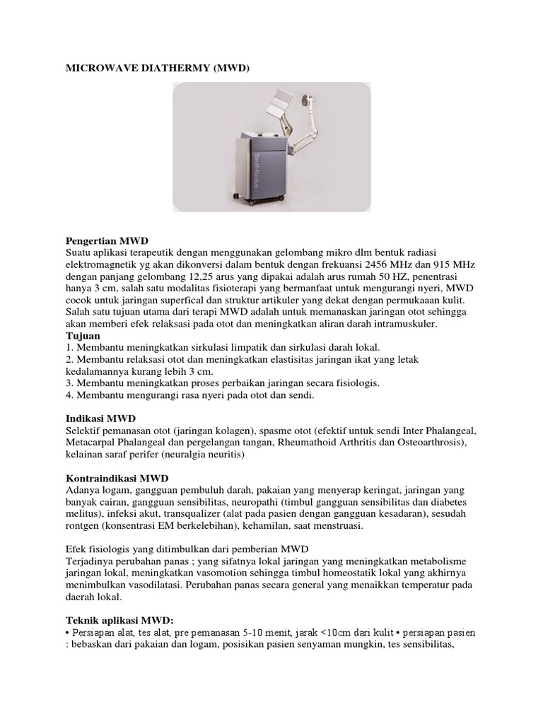 Alat-Alat Fisioterapi Ika Terbaru | PDF