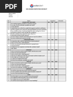 1.7b Stacking - Storage Inspection Checklist | PDF | Fires | Door