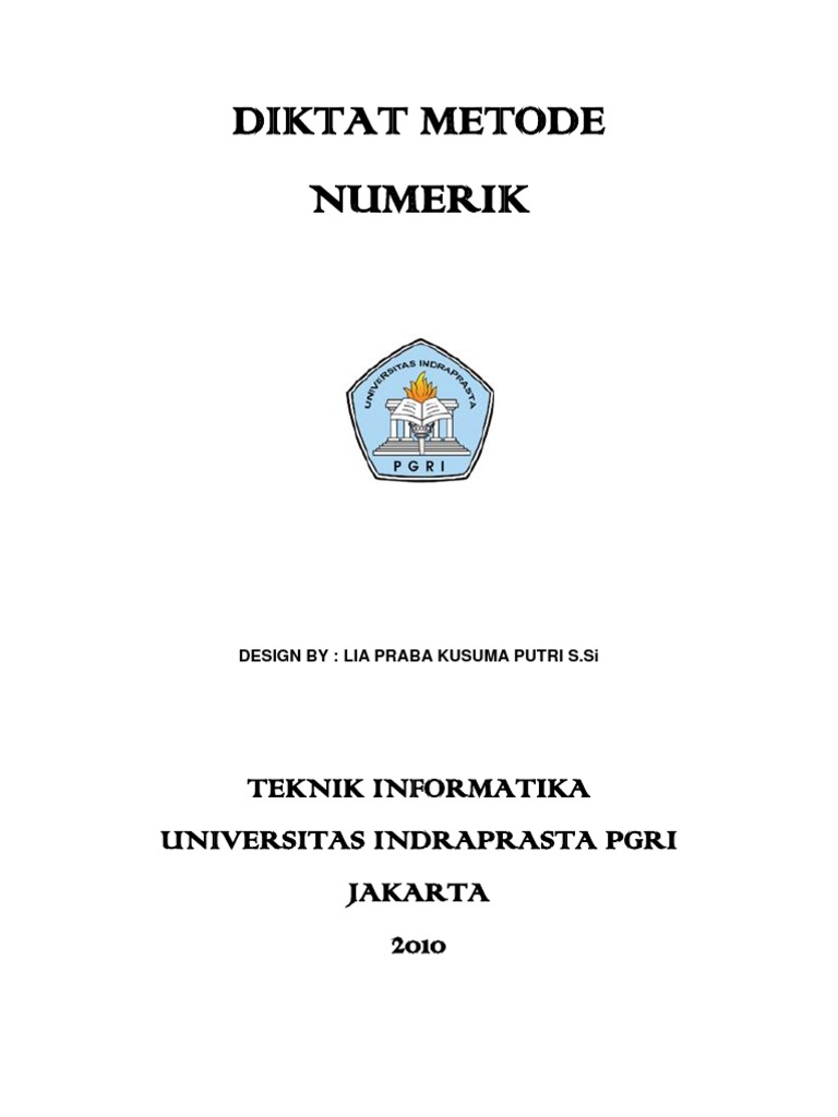 Modul Metode Numerik | PDF