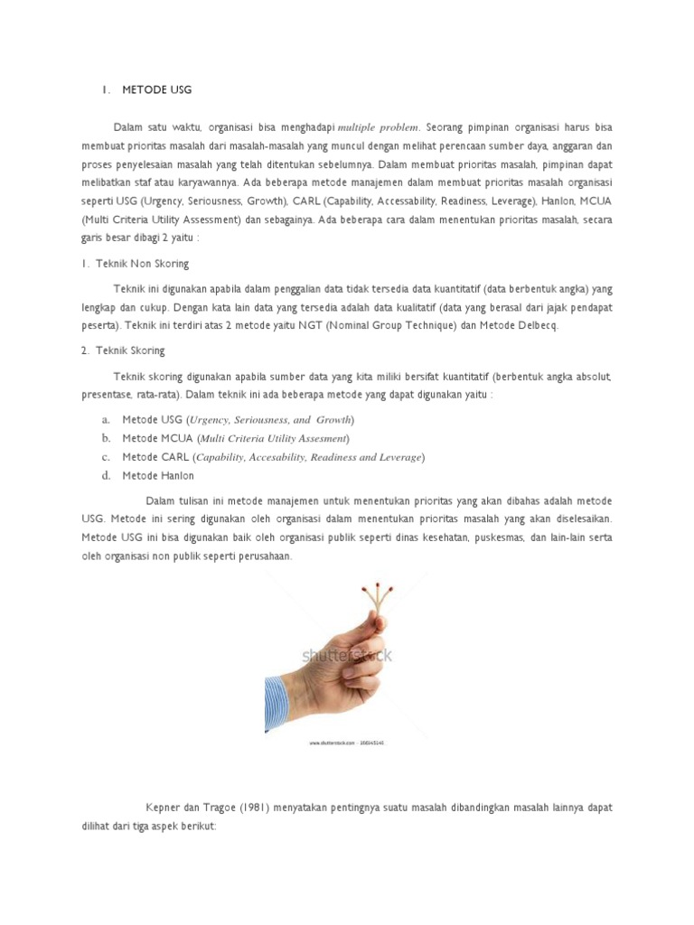 Metode Usg | PDF