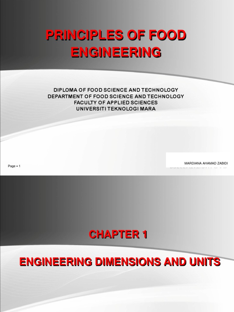 FST 209 - Chapter 1 | PDF | Mole (Unit) | Density