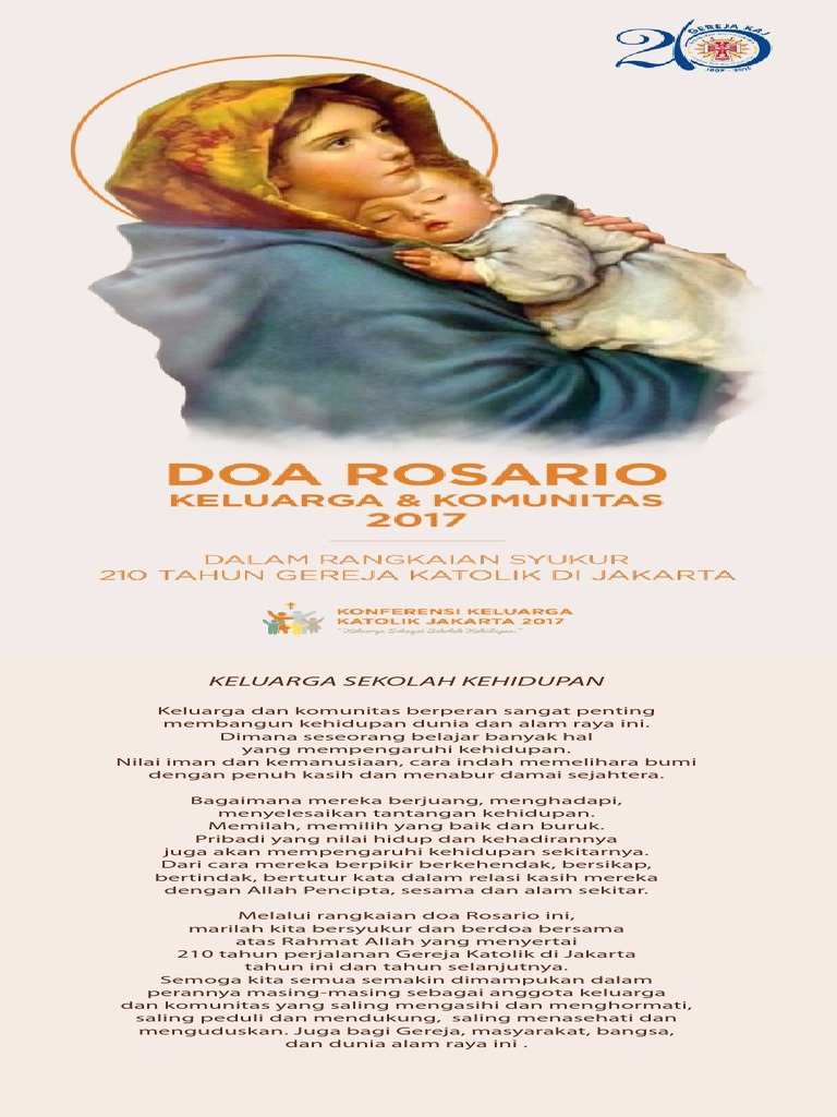 Doa Rosario | PDF